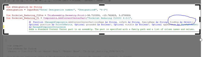 Solved: Add content center iPart by row number - Autodesk Community