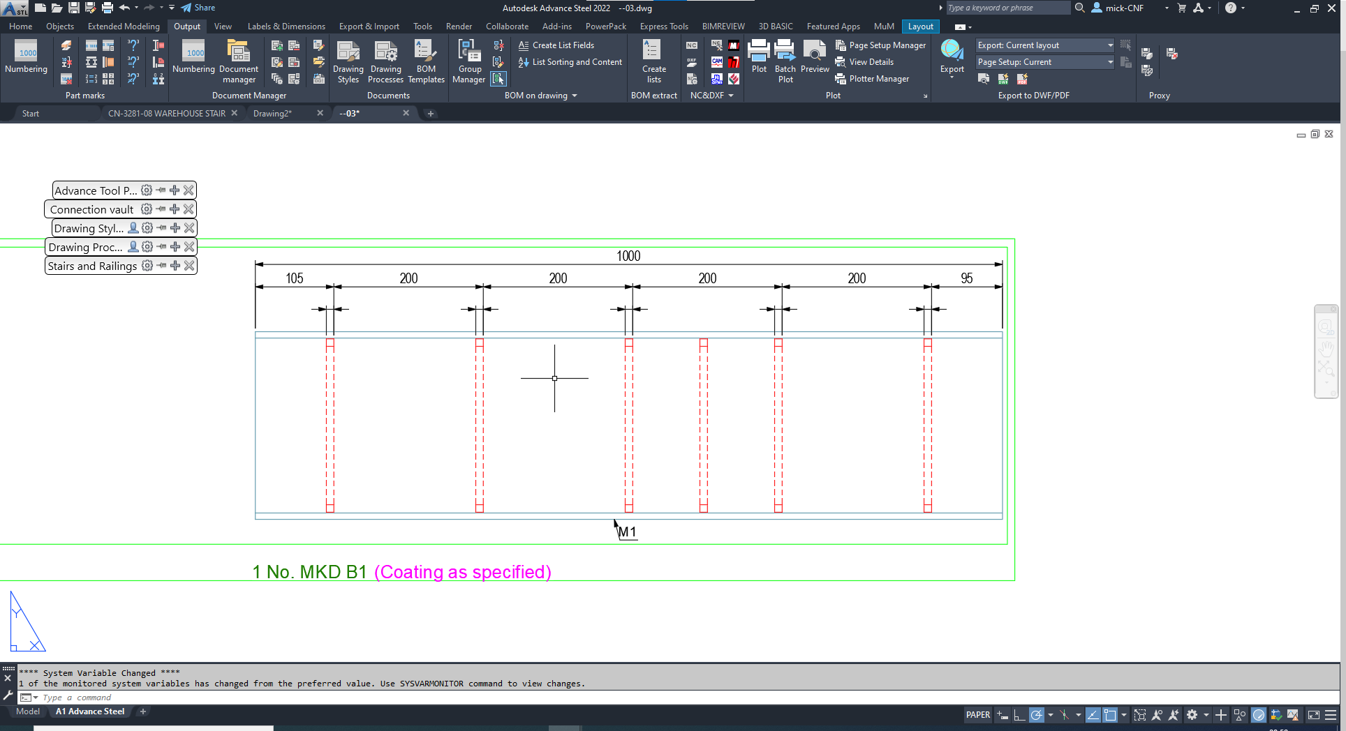 Solved: Add additional line to dimension to show what side of steel is being dimensioned ...