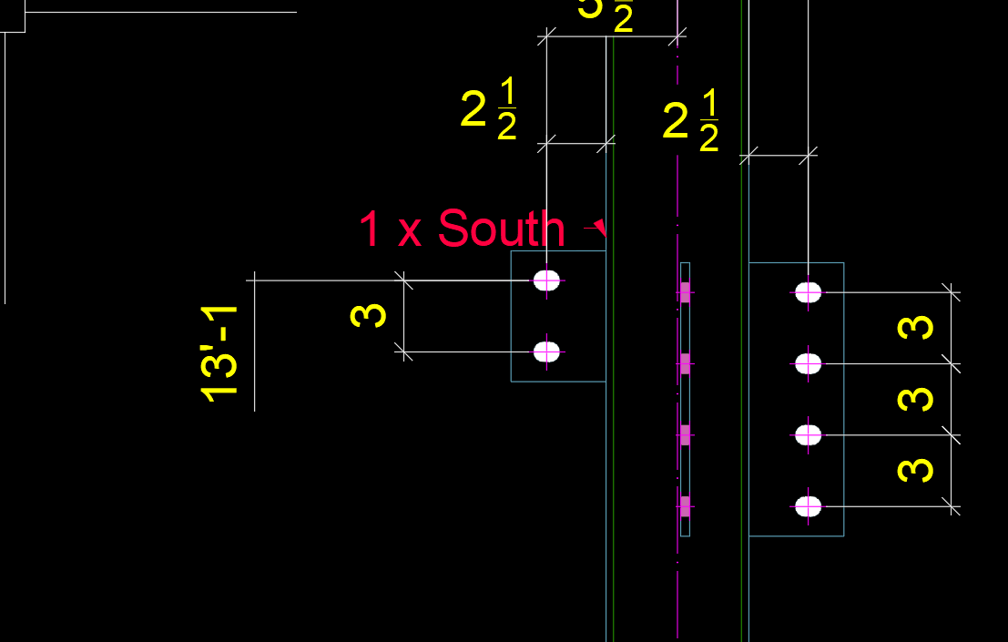 Color of Orientation Mark in Column Drawings - Autodesk Community