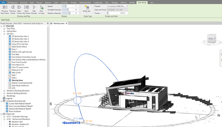 Revit 2023: Interactive Solar Study - Autodesk Community