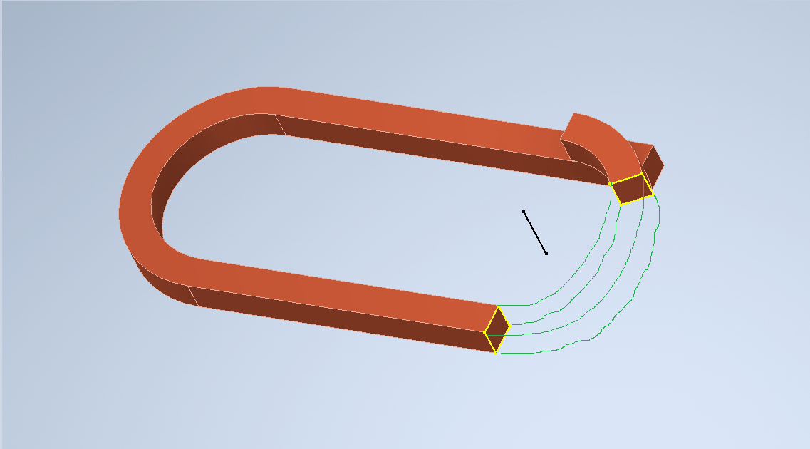 Transformer winding - connecting crosssections via sweep - Autodesk ...