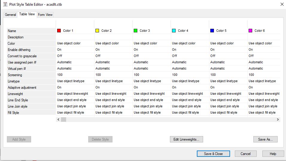 Solved: CTB file not showing in plot style table search path, even though they are in that ...