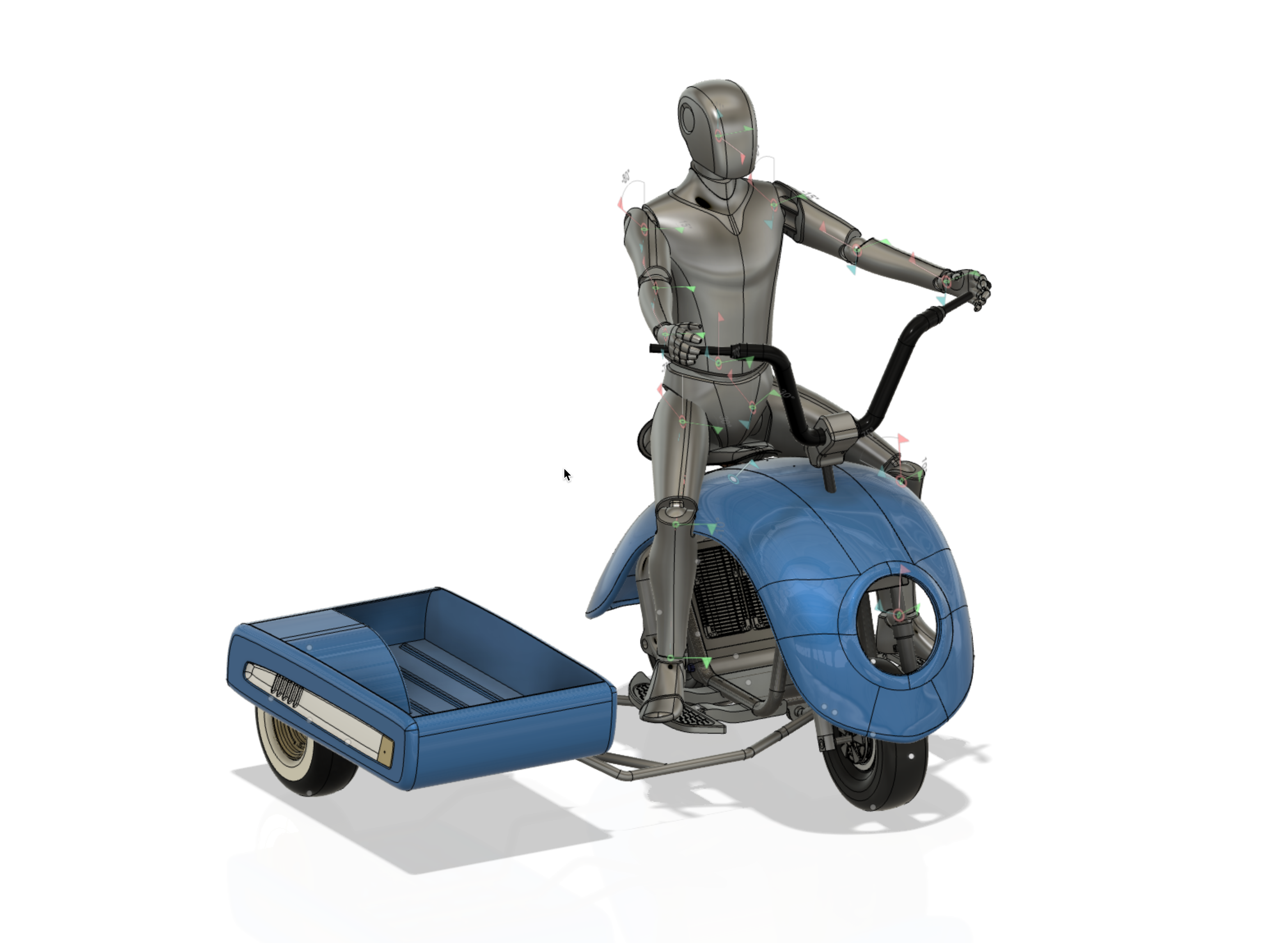 Solved: Simulation of a motorcycle tilt: assembly - Autodesk Community