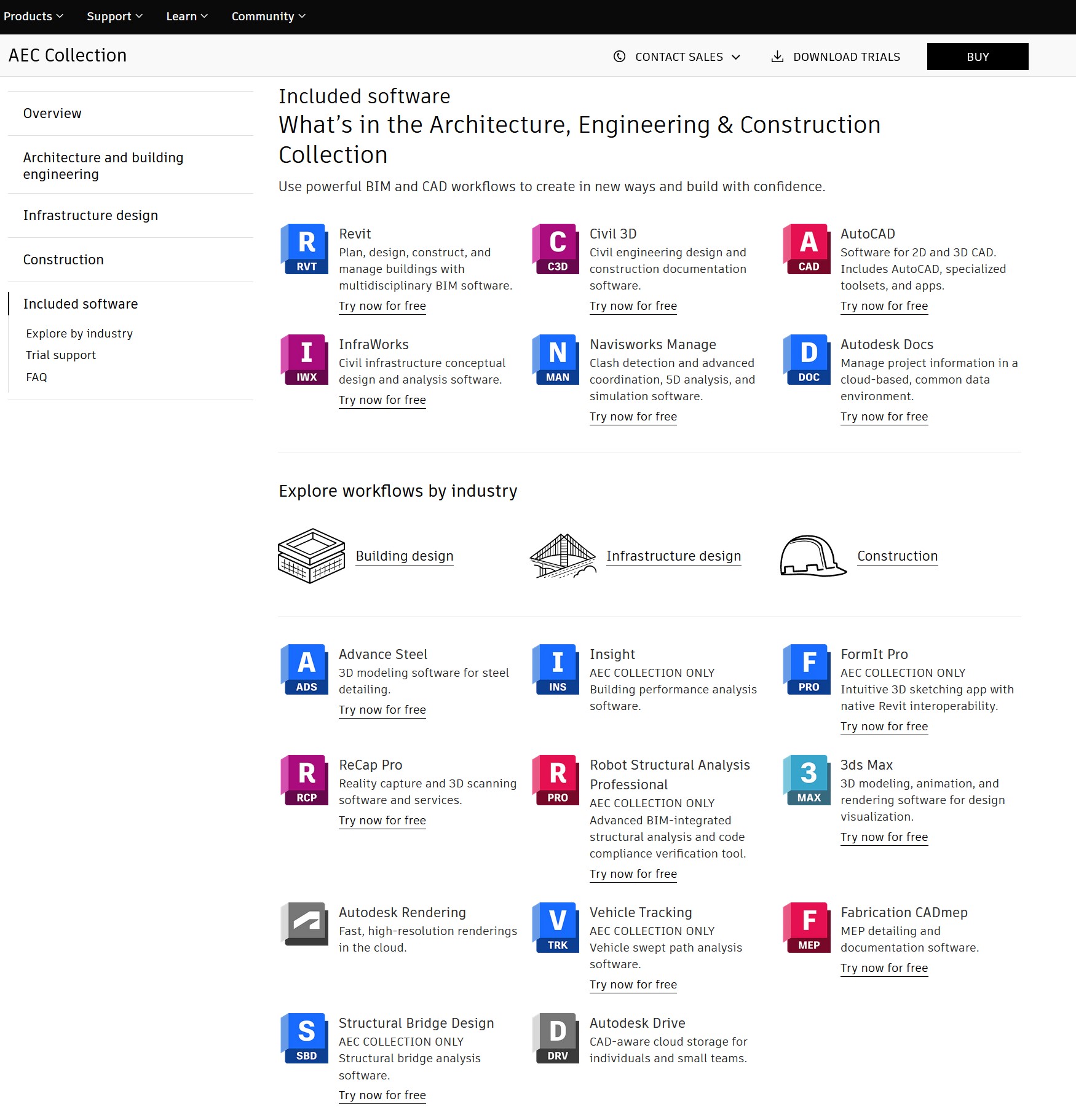 Solved Що входить до Autodesk Architecture Engineering And Construction Collection Autodesk