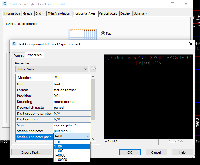 Solved: Band Set Style Station Labels - Autodesk Community