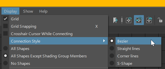 Solved: Node editor display connection lines - Autodesk Community