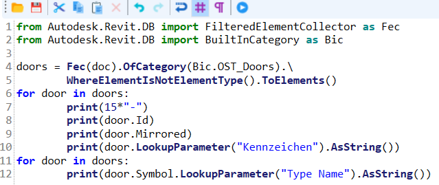 Solved: Python, door.Symbol.LookupParameter - Autodesk Community