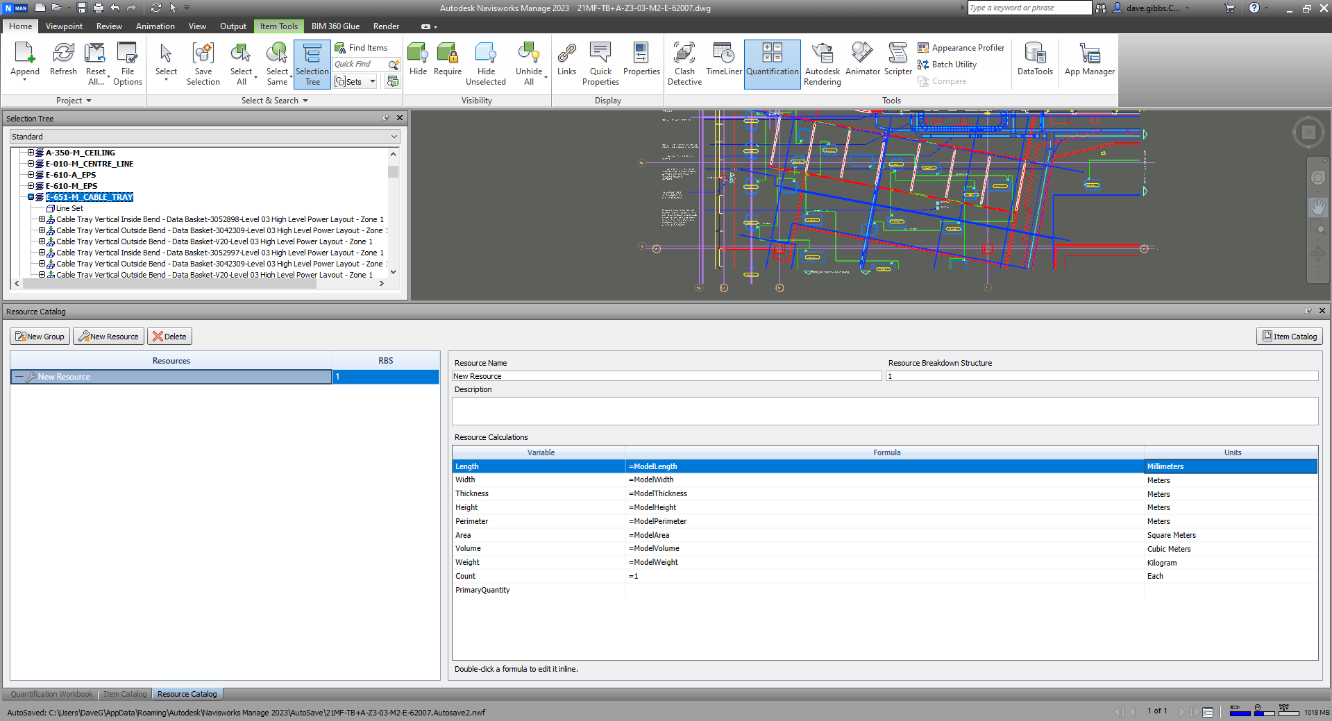 Quantification takeoff qty's empty - Autodesk Community