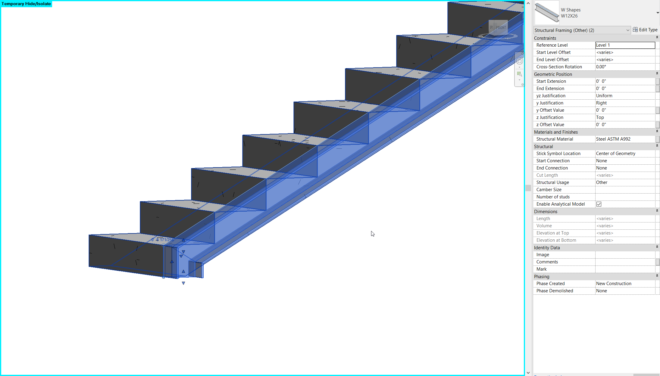 Stringer connection to landing. - Autodesk Community