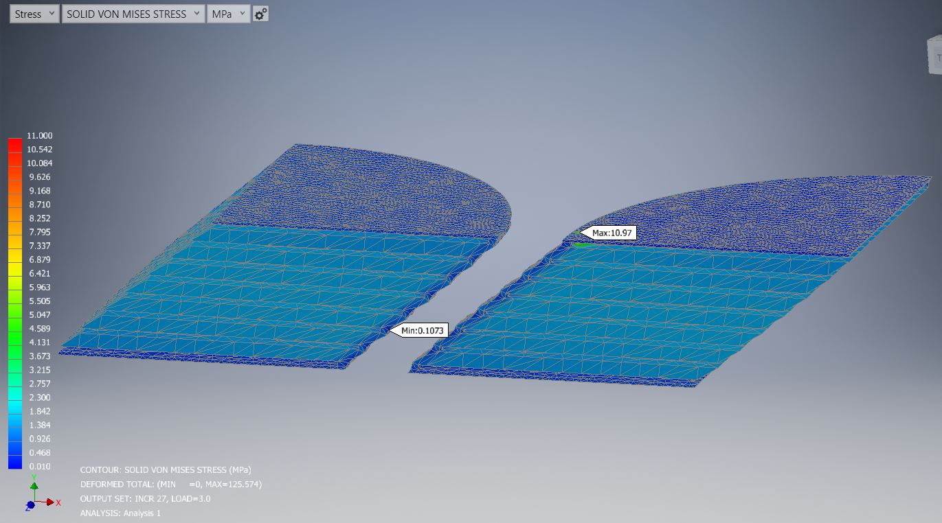 Singularity in nonlinear analysis of rubber bearing - Autodesk Community