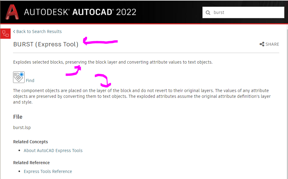 What’s the difference between burst and explode? - Autodesk Community