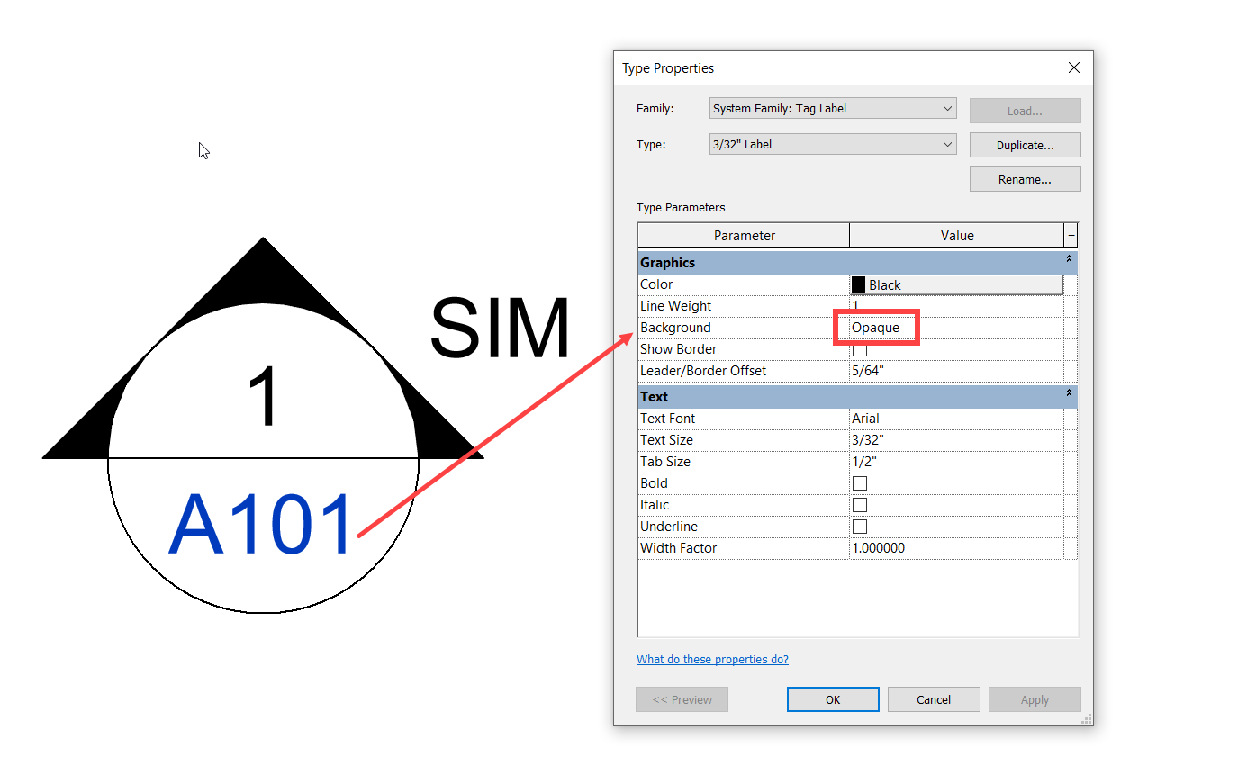 Adding a mask region around a label in a Revit Family - Autodesk Community
