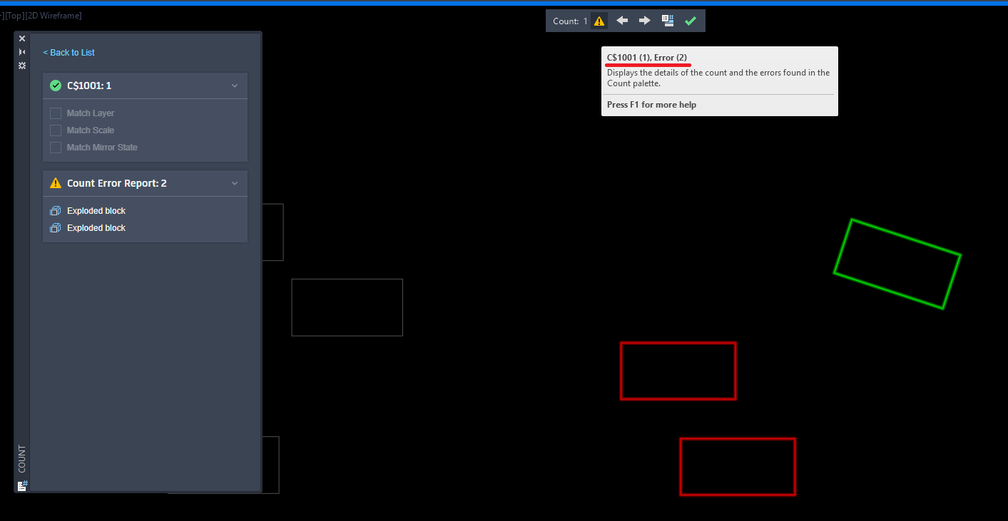 counting different geometries as blocks - Autodesk Community