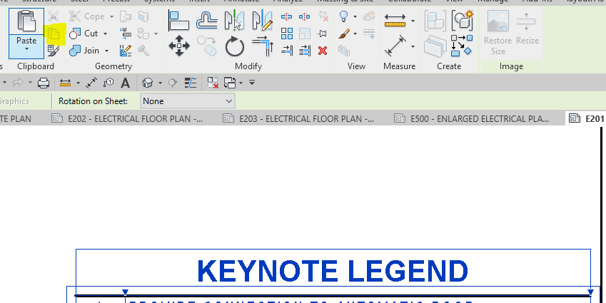 Can't Copy Keynote Legend - Autodesk Community