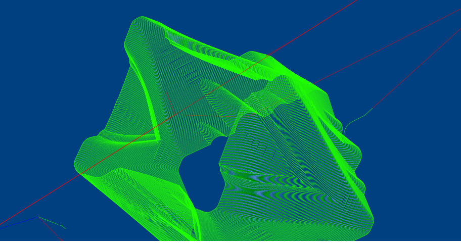 Rotary 4th axis spiral toolpath creating artefacts after post - Autodesk Community