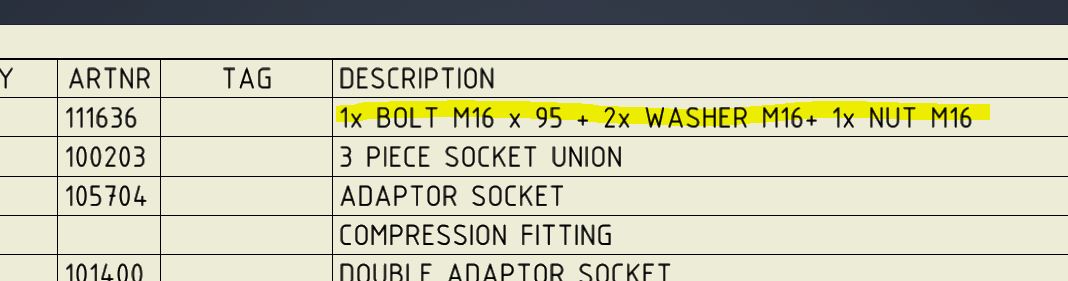 Inventor Bolt List - Autodesk Community
