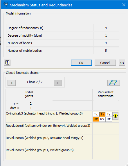 Solved: Need help - Overconstrained joints on dynamic simulation, assembly reacts weirdly ...