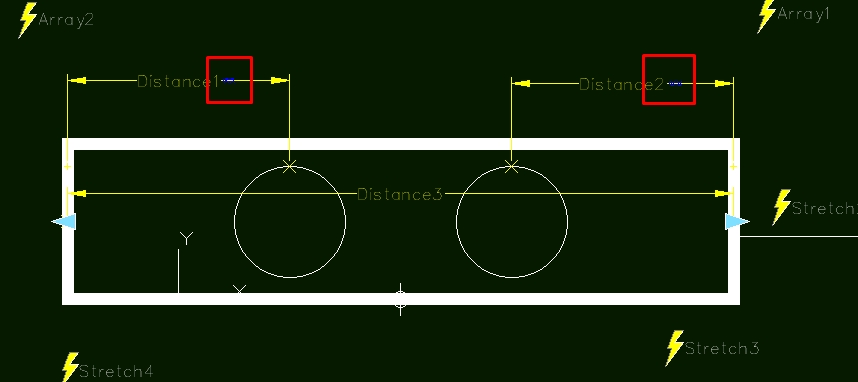 Solved: Stretch and Array in a dynamic block - Autodesk Community