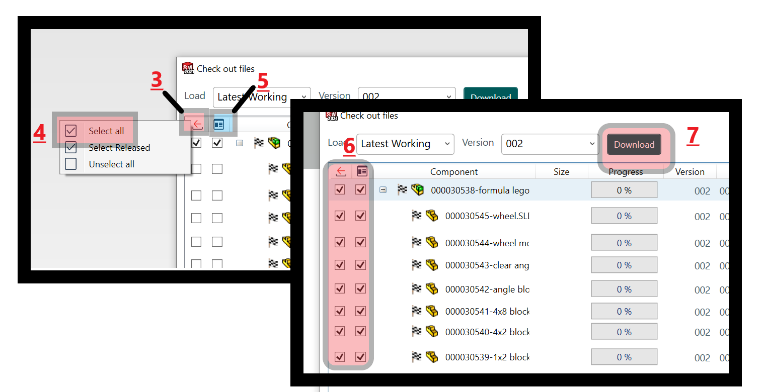 Solved: Checking out all children of a parent - Autodesk Community