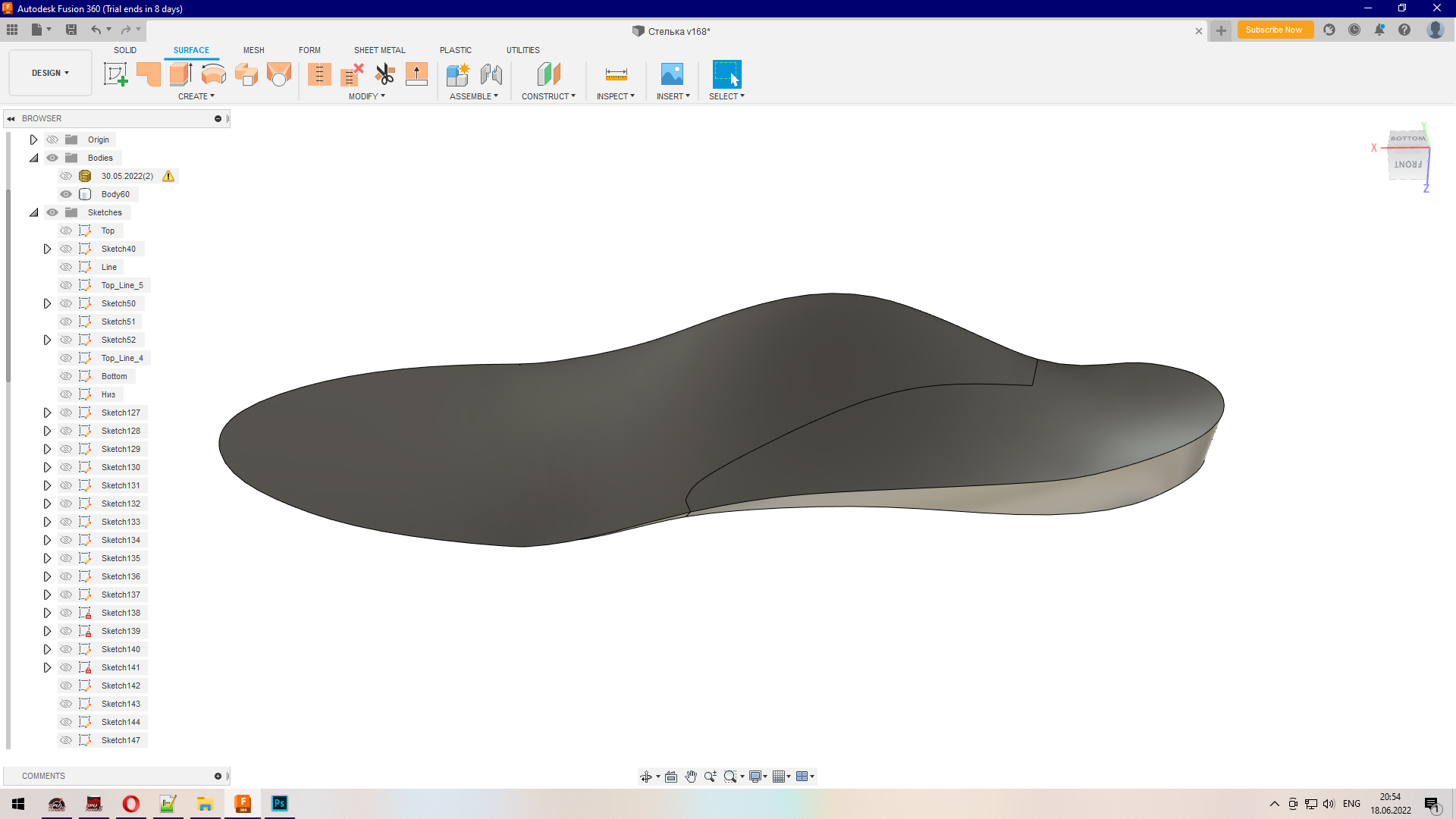 Решено: Как во Fusion 360 между 3 Patch сделать Loft? - Autodesk Community