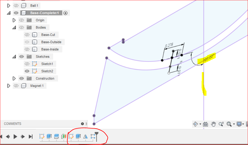 Solved: How to create 'indent' in mating parts - Autodesk Community
