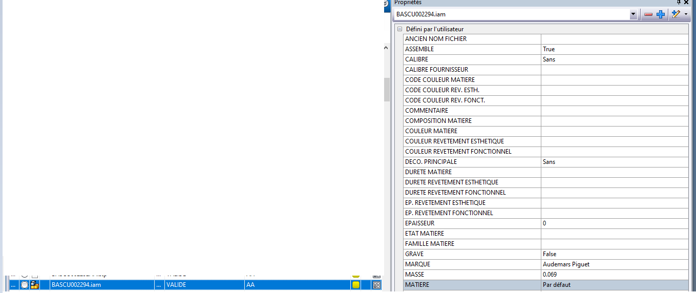 Solved: material on an assembly as a vault Property issued from a custom VDS - Autodesk Community