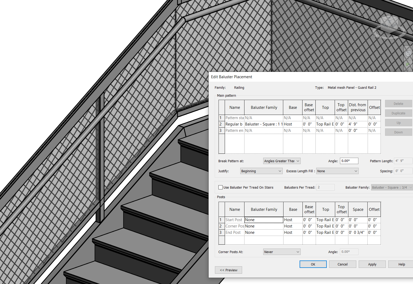 Solved: stair railing panel insert - Autodesk Community