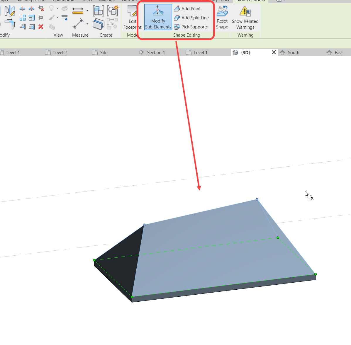 Roofing slanted house plan - Autodesk Community