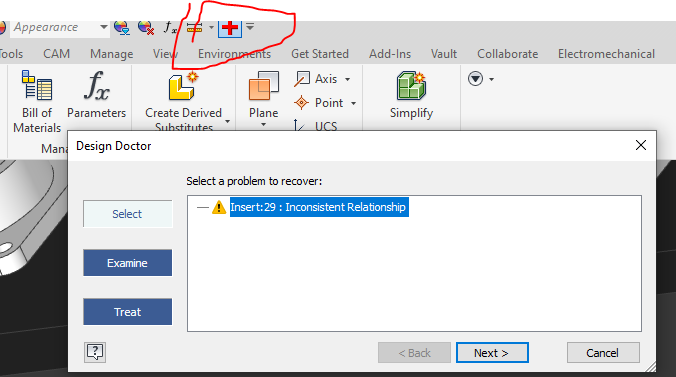 Assembly suddenly stopped accepting constraints!?! - Autodesk Community