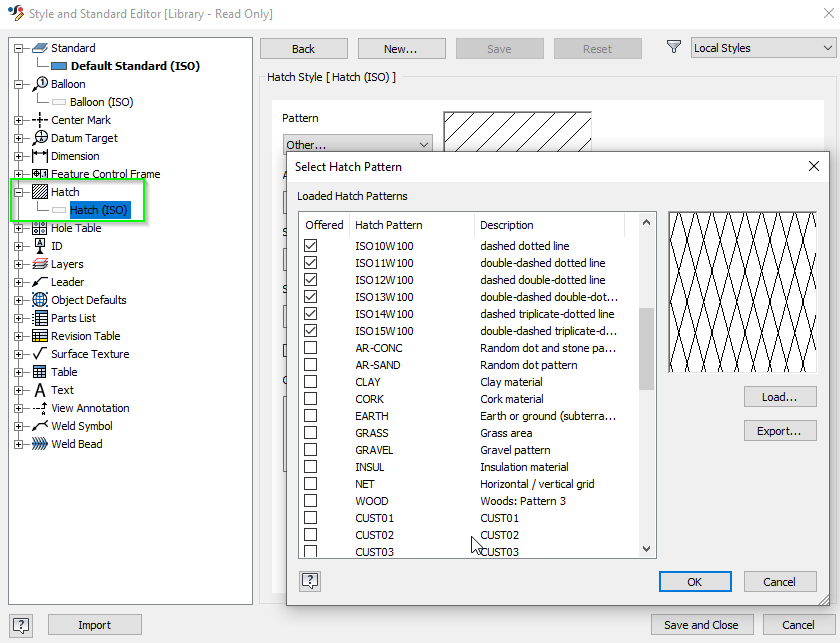 Hatching - Styles & Wrapping - Autodesk Community