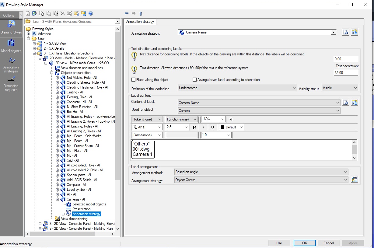 Camera views on Marking Plan Drawings - Autodesk Community