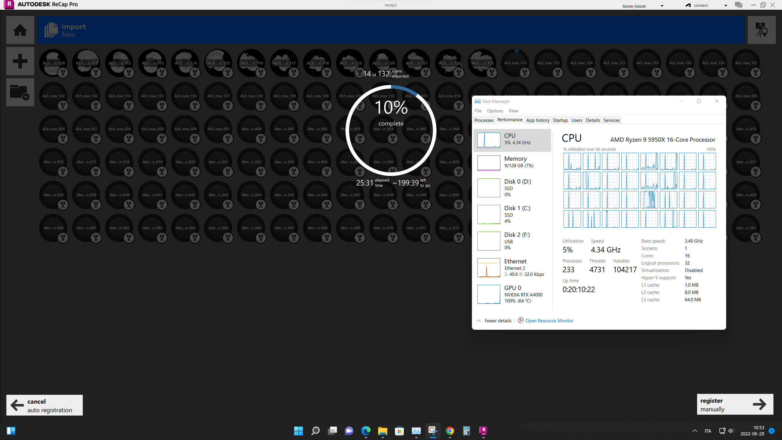 ReCap multicore - Autodesk Community