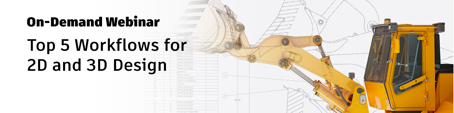 [Autodesk On-demand Webinar] Top 5 Workflows for 2D and 3D Design - Autodesk Community