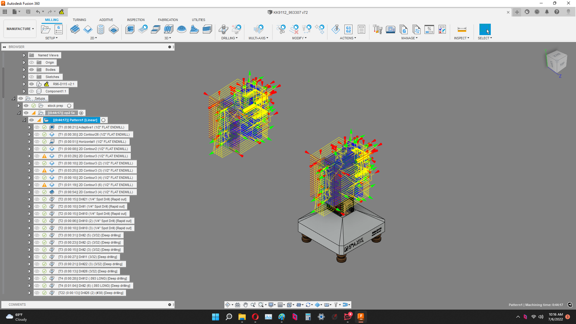 HAAS dual spindle Rotary post issues (TR160-2) - Autodesk Community