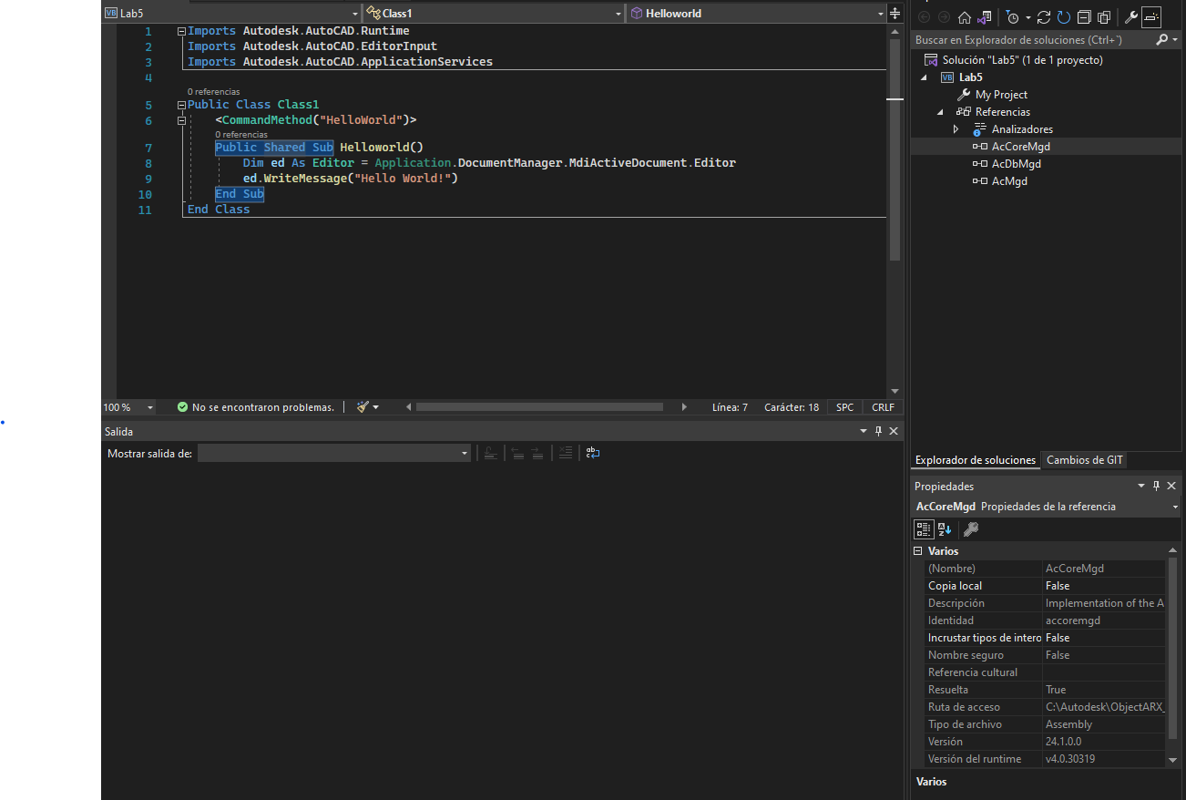 Solved: Problem runing .dll (Visual Studio) - Autodesk Community