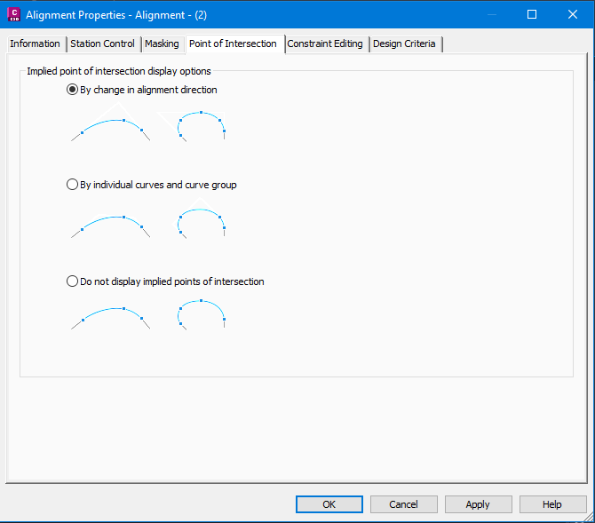 Edit Alignment - Autodesk Community