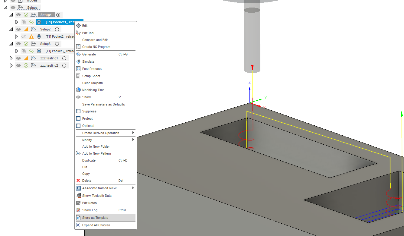 Solved: Pocket Clearing_ Retract Height, Stepdown, Safe Distance ...