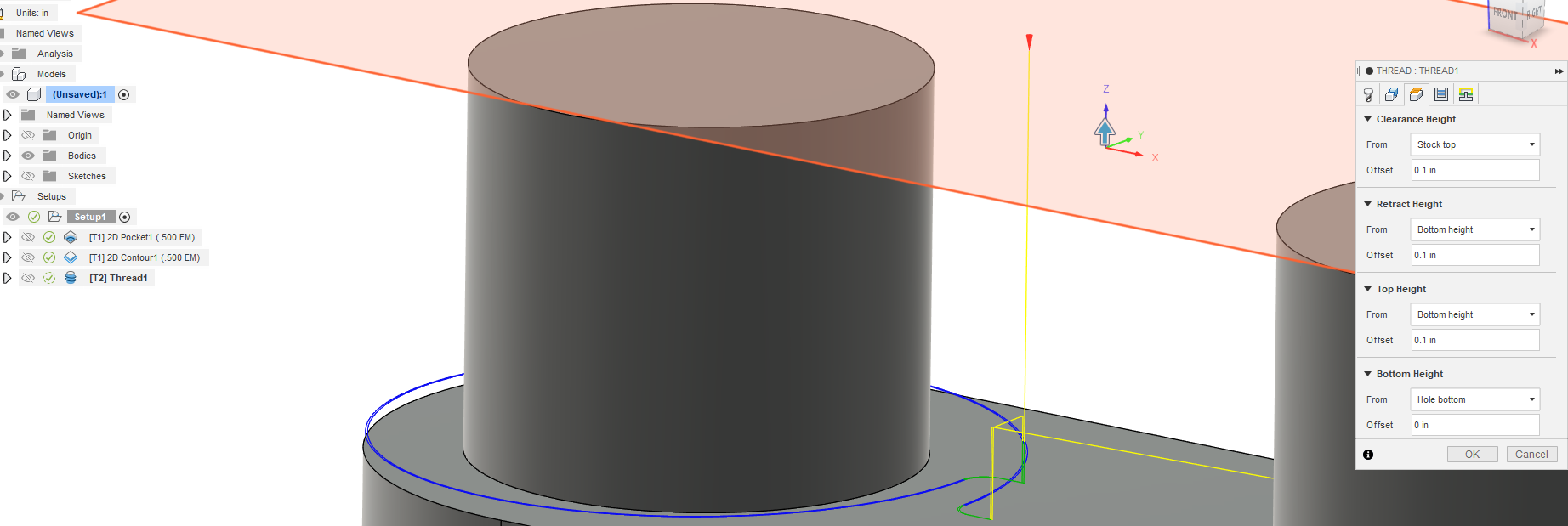 Thread Mill - Keep Tool Down - Autodesk Community