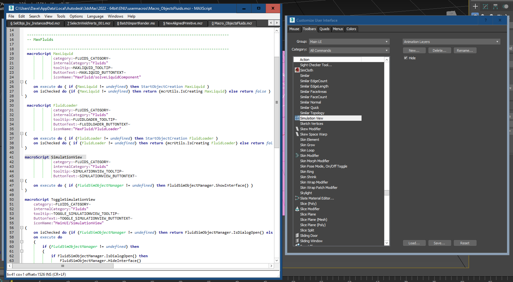 Solved: How can I open the simulated viewport through scripts? - Autodesk Community