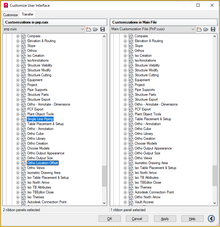 Solved: Location of "Location Offset panel" on Ortho Editor context tab? - Autodesk Community