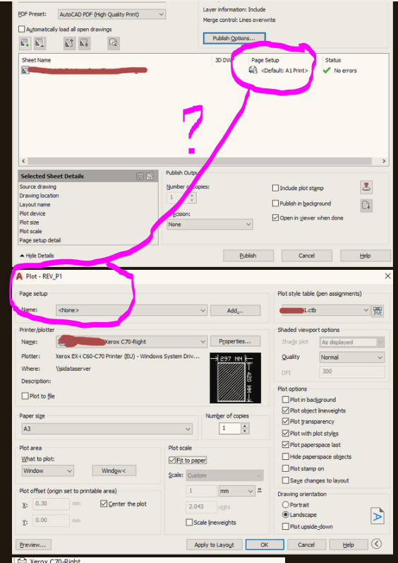 Batch Publish VS Plot direct to printer (discrepancies) - Autodesk ...