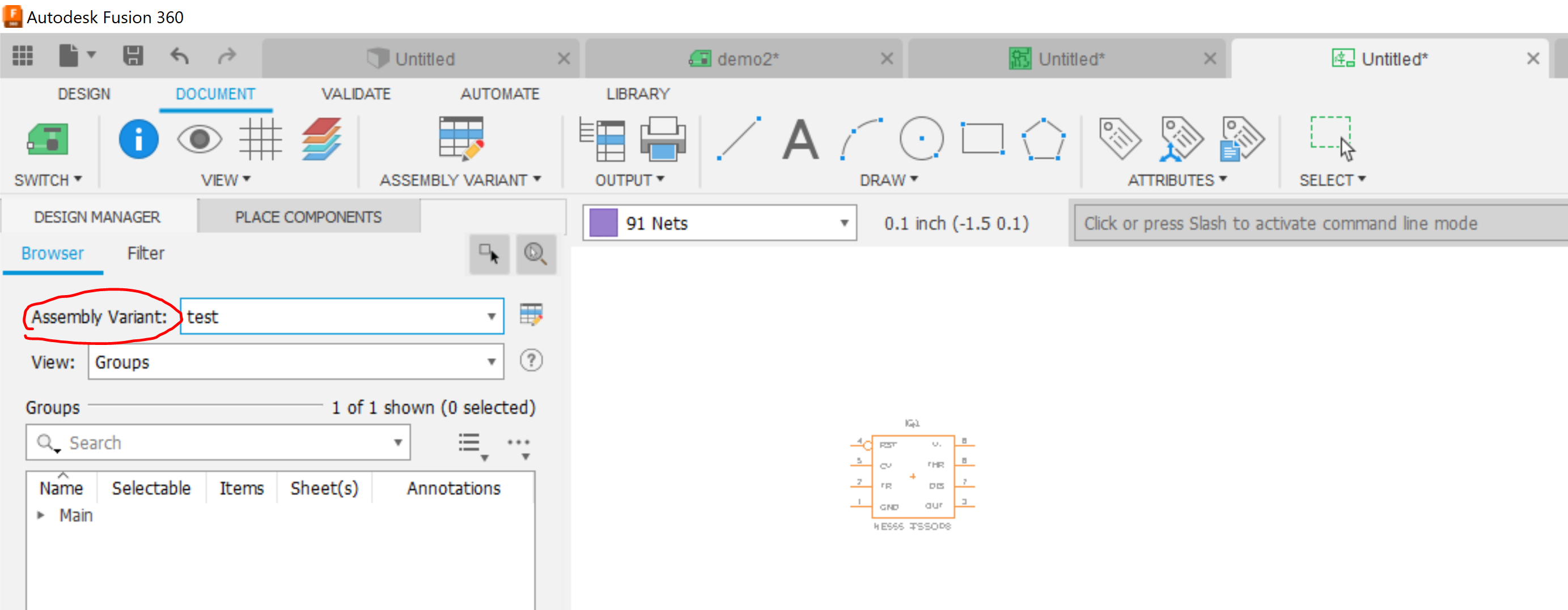 Solved: How to select assembly variant - Autodesk Community