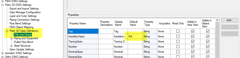 Default value not appearing in Isometric sheet - Autodesk Community