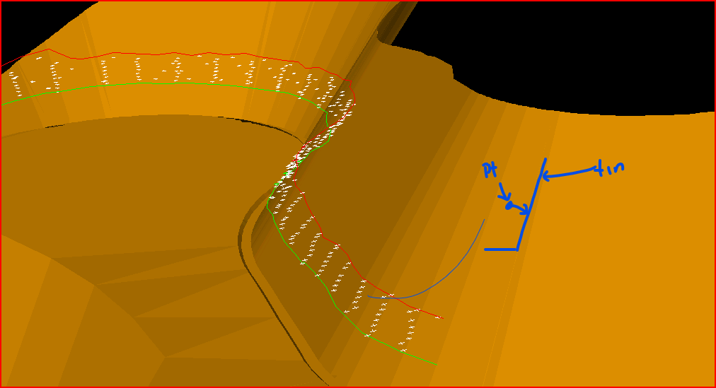 Reports to compare As Built Points to Surface Perpendicular 3d distance ...