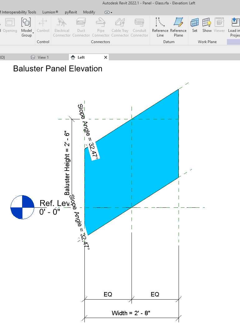Solved: Revit Railing - Panel span across perpendicular posts ...