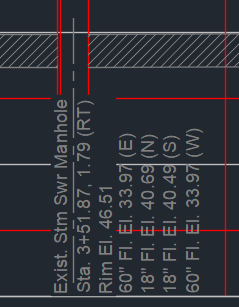 Profile Label Style Structures with multiple Pipe Type Shapes ...