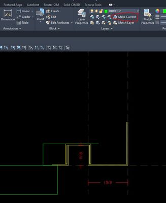 Make current dimension - Autodesk Community