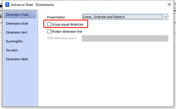 Solved: large amount of equal distance dimensions and weld symbols make ...