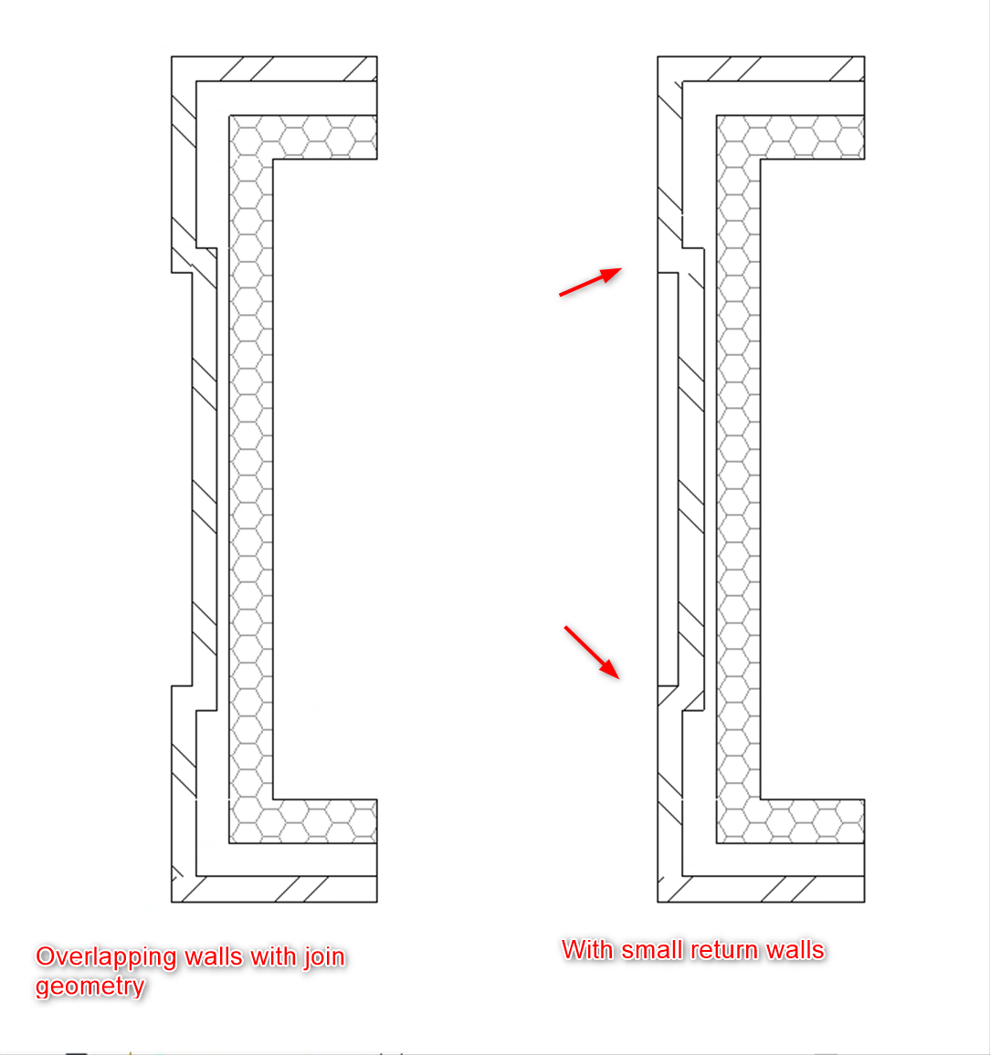Solved: Wall complex joints and wraps - Autodesk Community