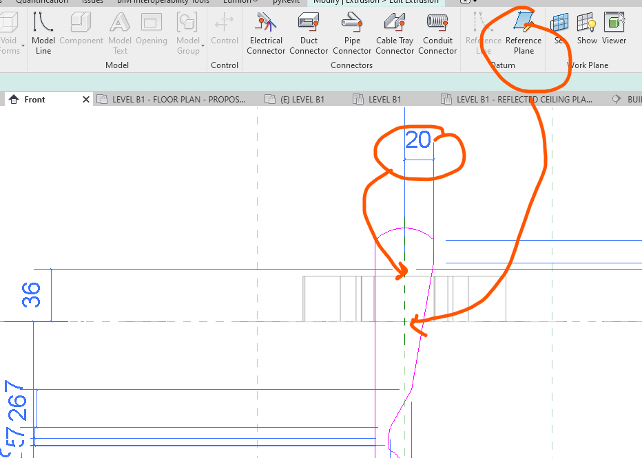 Solved: Sketch is stretching with ref planes without any constraints ...